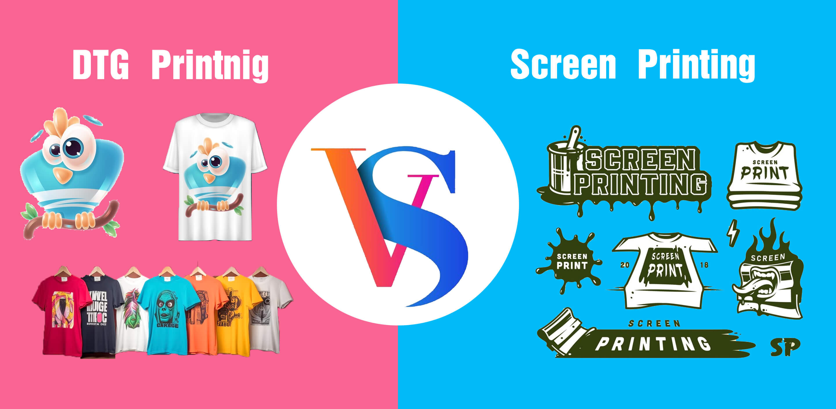 DTG VS Screen Printing Which Better For Small Tshirt Business dtg-vs-screen-printing-which-better-for-small-tshirt-business