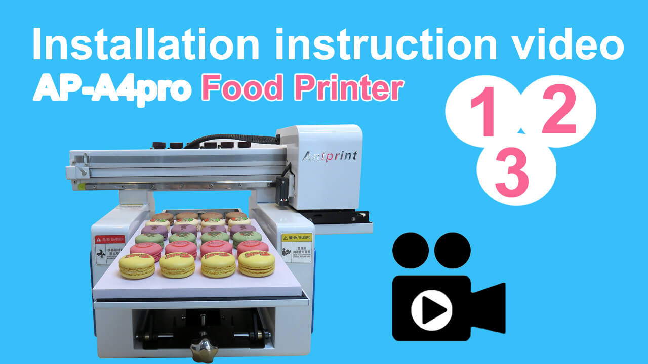 AP-A4pro Food Printer Tutorial Video | AntPrint – Specialized In The ...