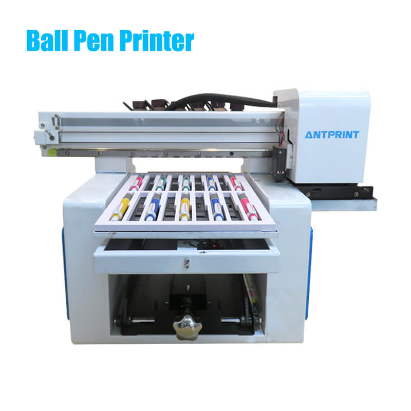 Custom Pen Logo Inkjet Printing Machine | Ball Pen UV Printer ...