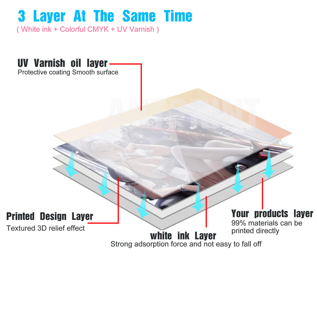 13'' A3 Flatbed UV DTF Sticker Printer Price For Cup Wraps ...